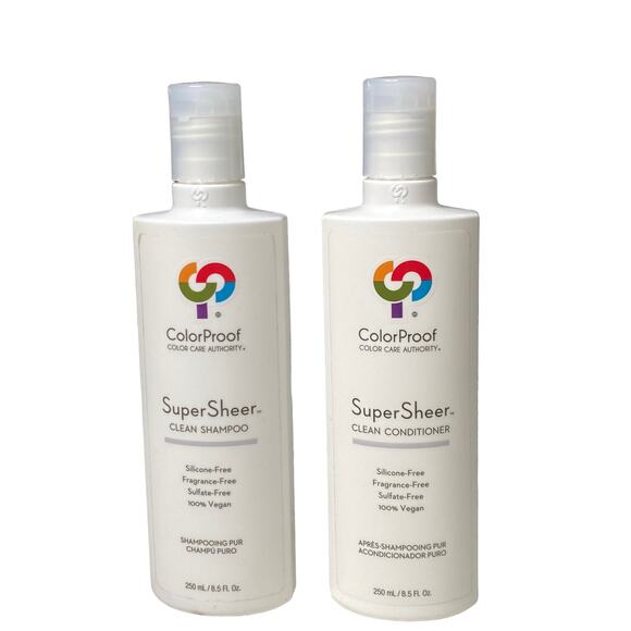 ColorProof | Hair | Colorproof Super Sheer Clean Shampoo Conditioner ...